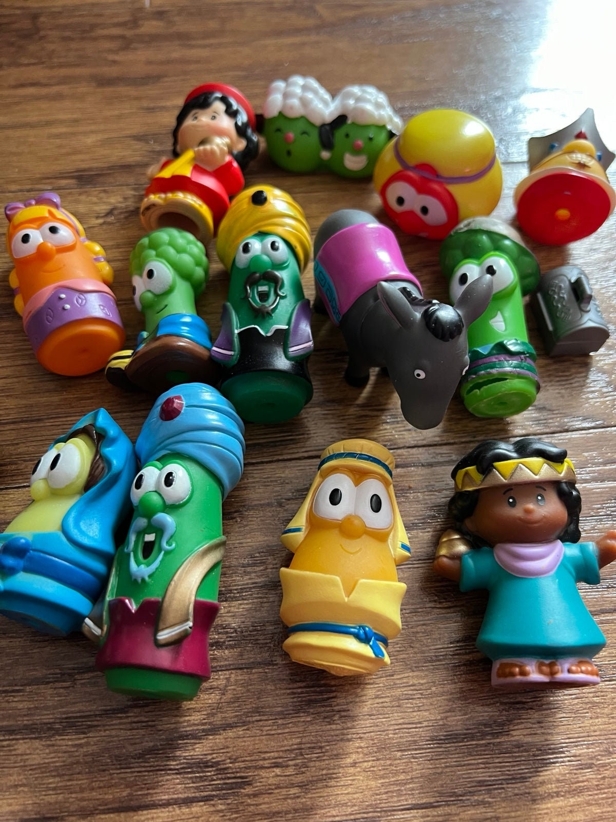 Veggie Tales PVC Figured Lot of 15 Pieces - Etsy