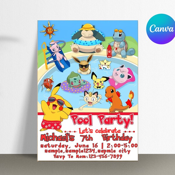 Pool Party - Etsy