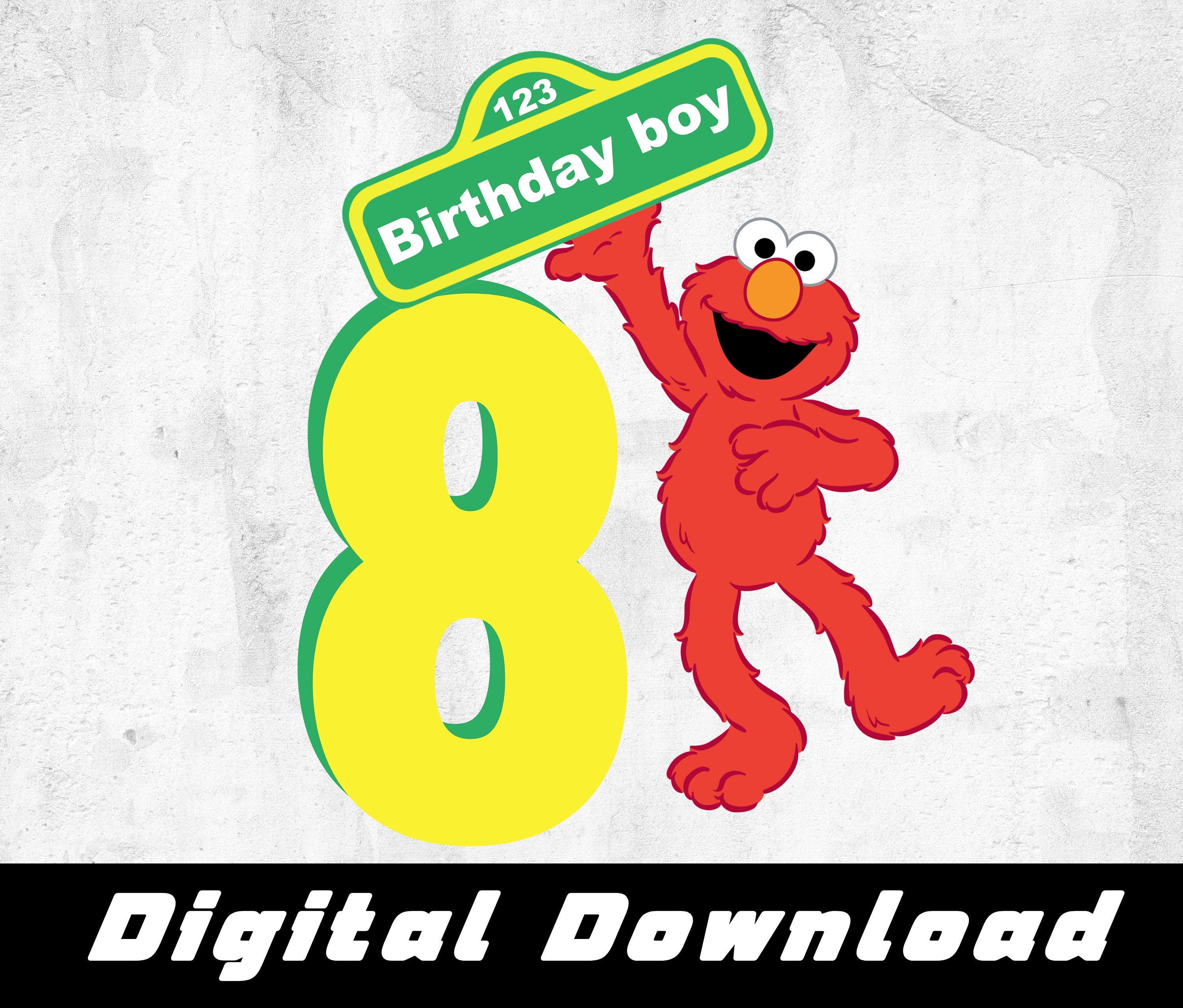 Elmo Birthday Png
