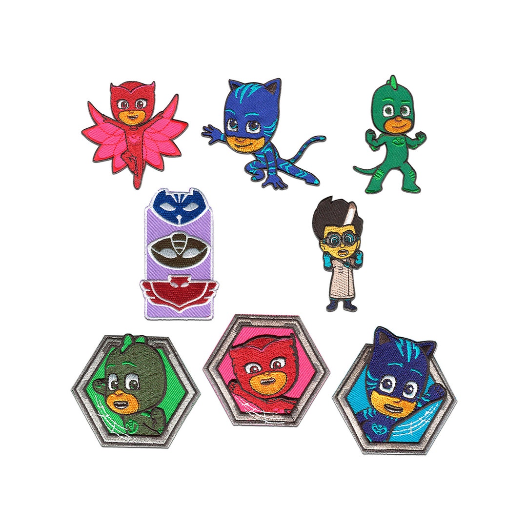 Disney © Pj Masks Pajama Heroes 3 | Patches, Iron-on Patches ...