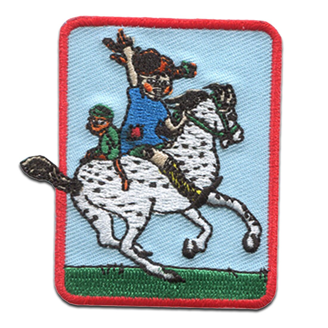 Pippi Longstocking © | Iron on Patch Application Badge Embroided ...
