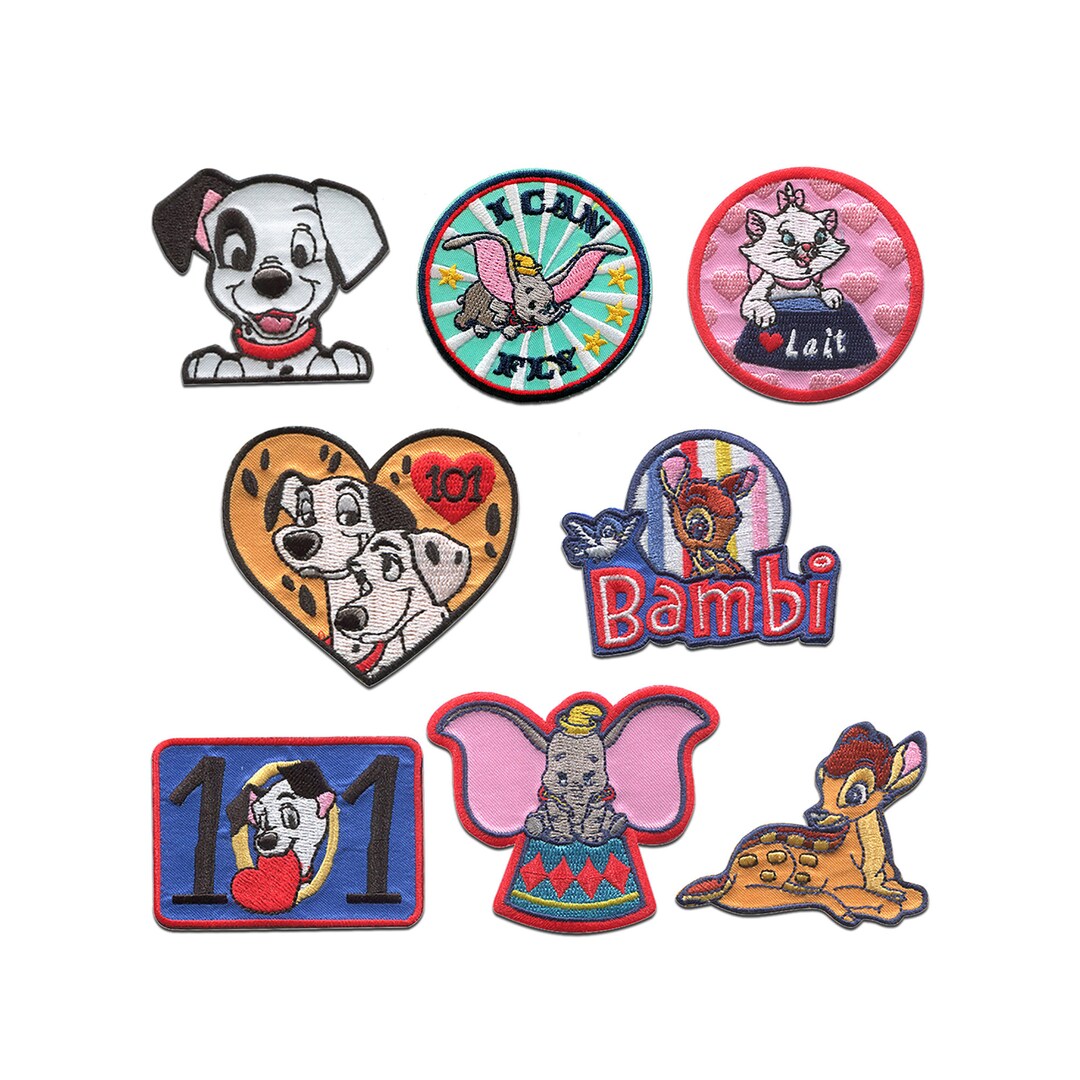 Disney Classics © Iron on Patch Application Badge Embroided Patches ...