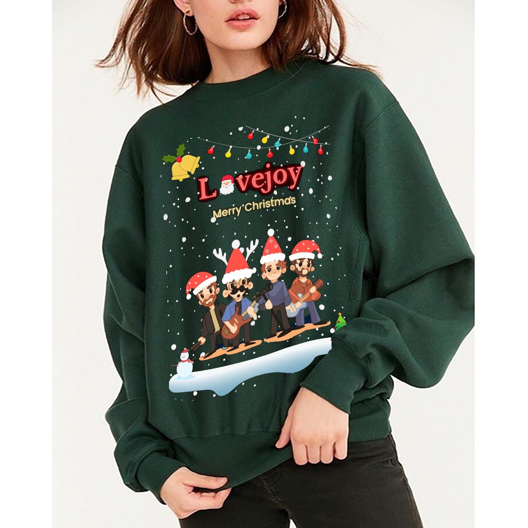 Christmas Lovejoy Band Sweatshirt, Christmas Lovejoy Merch, Lovejoy ...