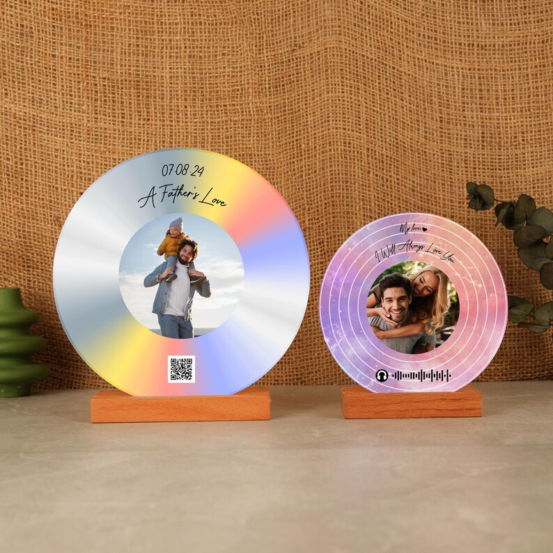 Personalized Acrylic Song Plaque: Custom Music Gift - Etsy