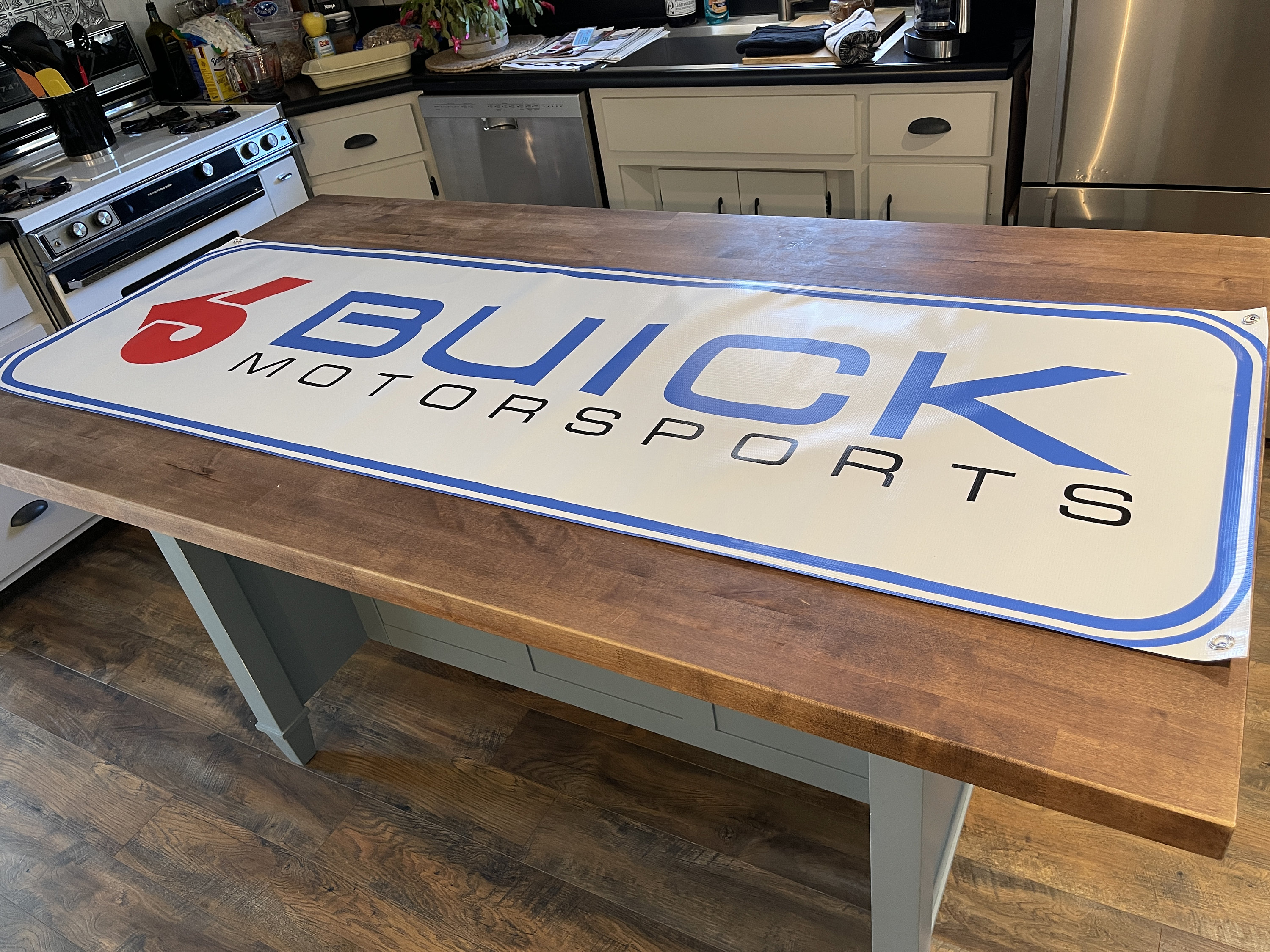 Buick Motorsports White Banner - Etsy