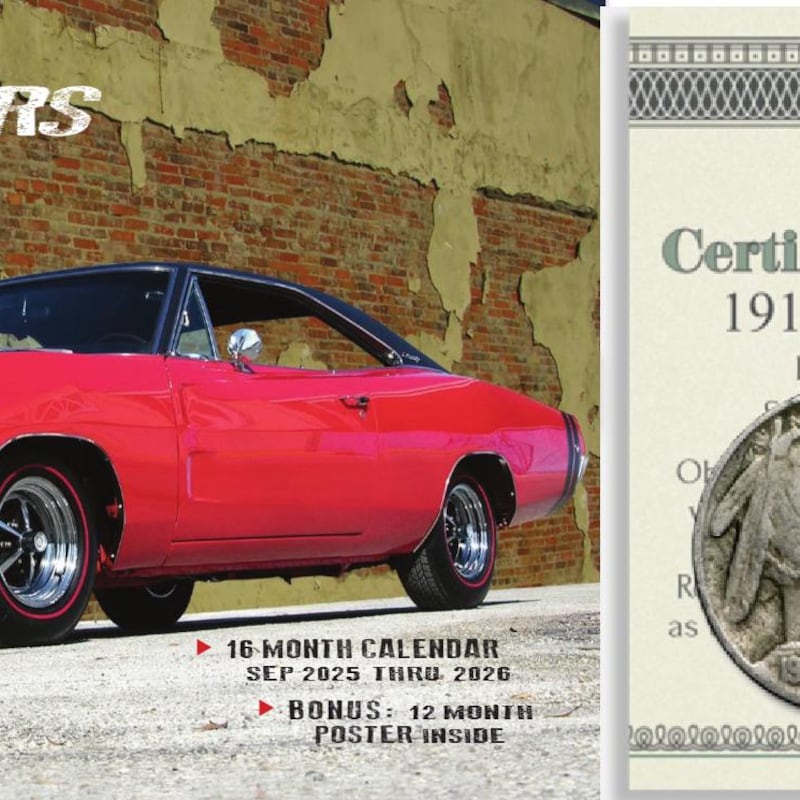 Hot Rod Calendars 2026 - Etsy