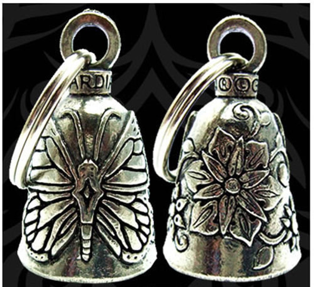 BUTTERFLY Guardian® Bell Motorcycle FITS Harley Luck Gremlin Ride USA ...
