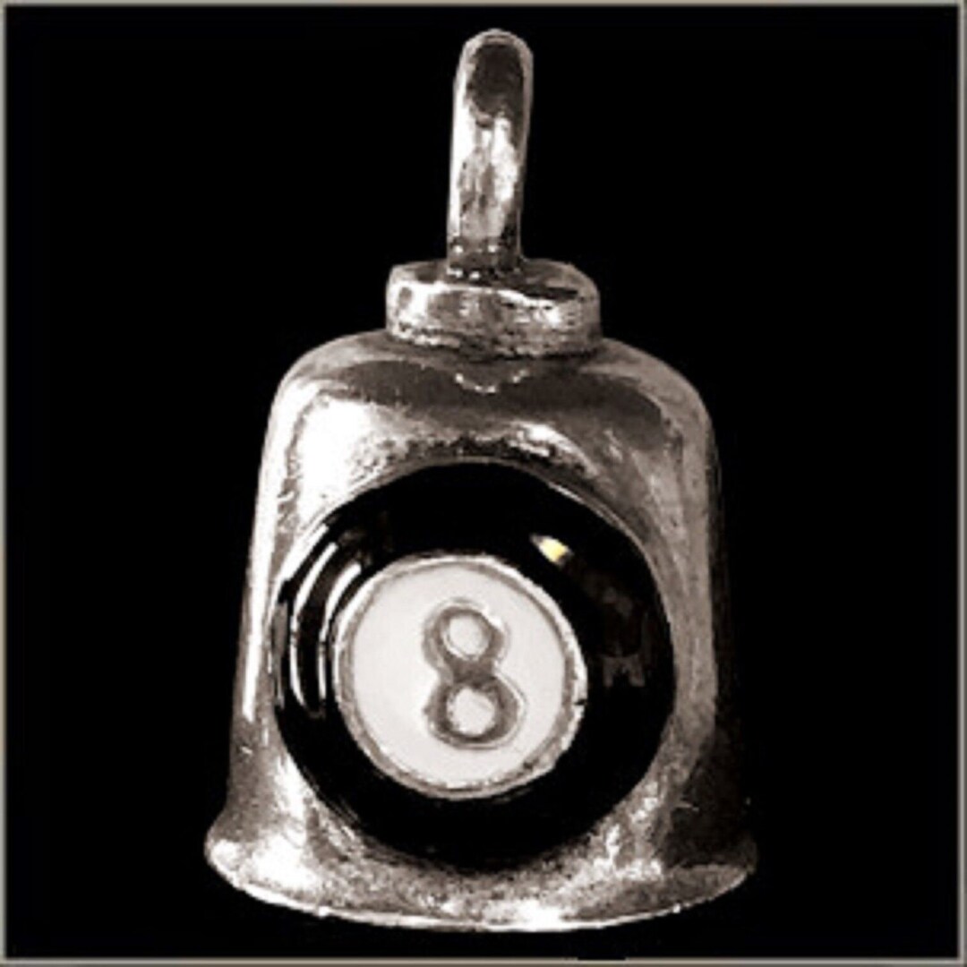 8 BALL Gremlin® Bell Original Motorcycle Fits Harley Luck Ride Biker ...