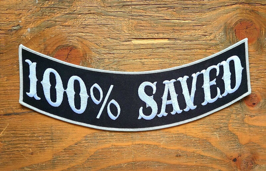 JESUS CHRIST Biker Rocker Patch Embroidered Mc Jacket Vest Cut Jacket ...