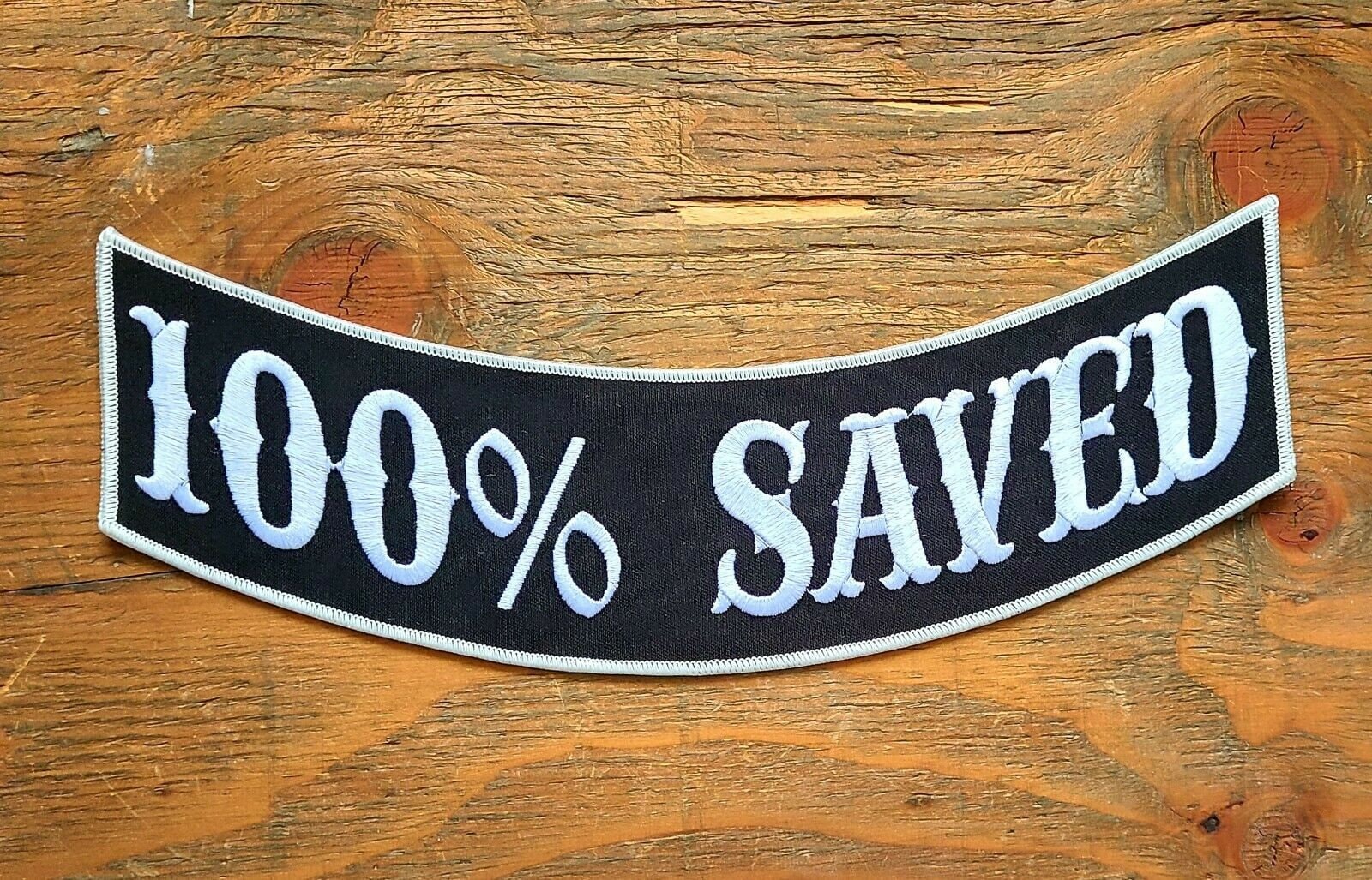 JESUS CHRIST Biker Rocker Patch Embroidered Mc Jacket Vest Cut Jacket ...