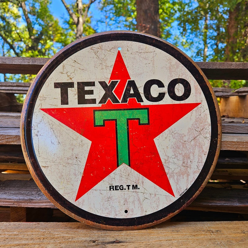 Vintage Tin Garage Signs - Etsy