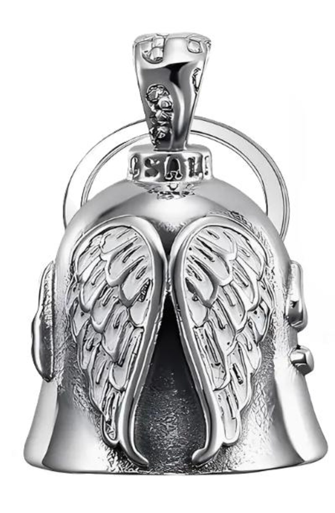 Guardian Angel Wings RIDE BIKER BELL Fits All Motorcycles Harley Custom ...