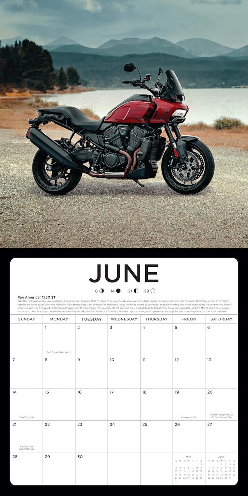 2026 HARLEY-DAVIDSON Motorcycle 12x12 Wall Calendar - 16 Months Fat Boy ...