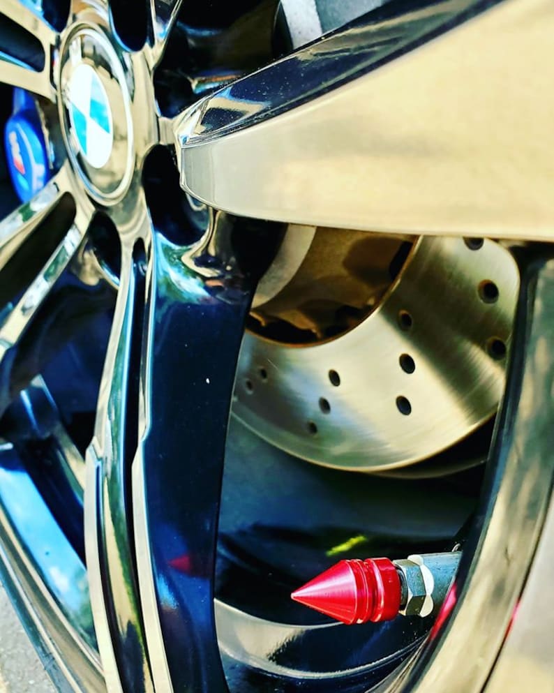 8 Ball 4pc KUSTOM KAPZ Custom Tire Valve Caps Car Motorcycle Bicycle ...