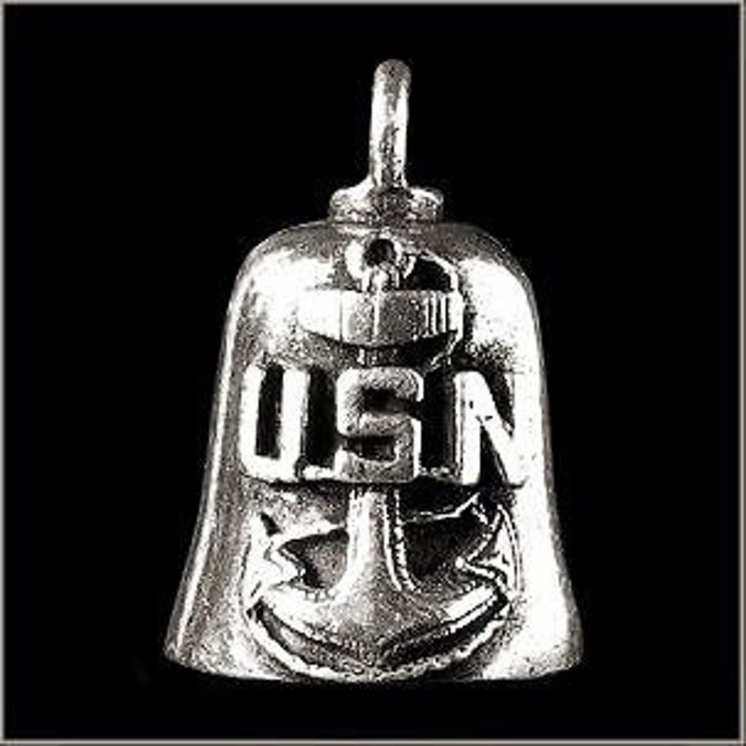 USN NAVY Gremlin® Bell Original Motorcycle Fits Harley Luck Ride Biker ...