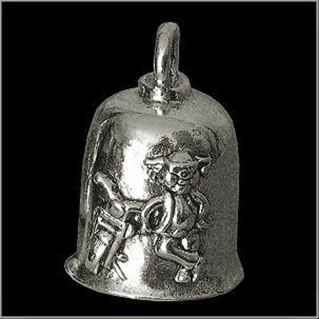 COOL HAWG Gremlin® Bell Original Motorcycle Fits Harley Luck Ride Biker ...