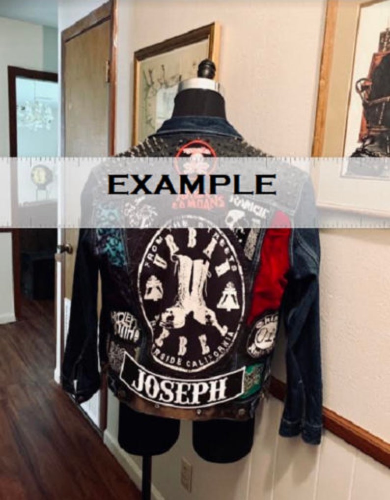 JESUS CHRIST Biker Rocker Patch Embroidered Mc Jacket Vest Cut - Etsy
