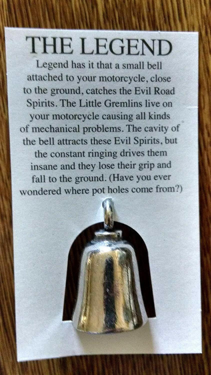 FLYING WHEEL Gremlin® Bell Original Motorcycle Fits Harley Luck Ride ...