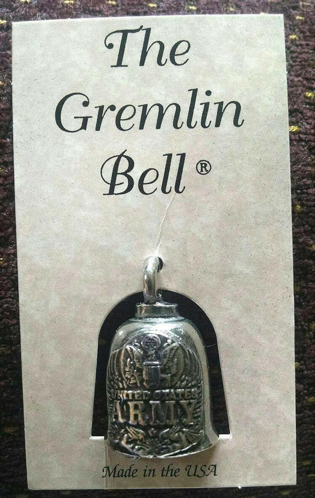 ARMY Gremlin® Bell Original Motorcycle Fits Harley Luck Ride Biker ...