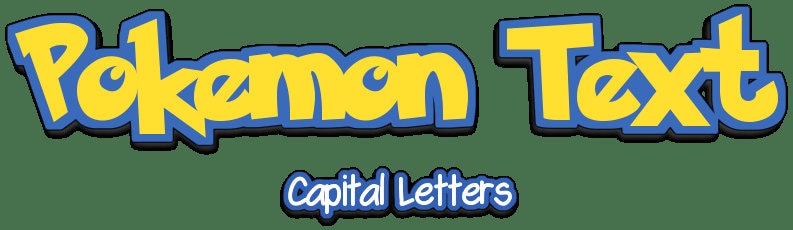 Alphabet Uppercase, Pokemon Png, Pokemon, Alphabet Bundle, Png ...