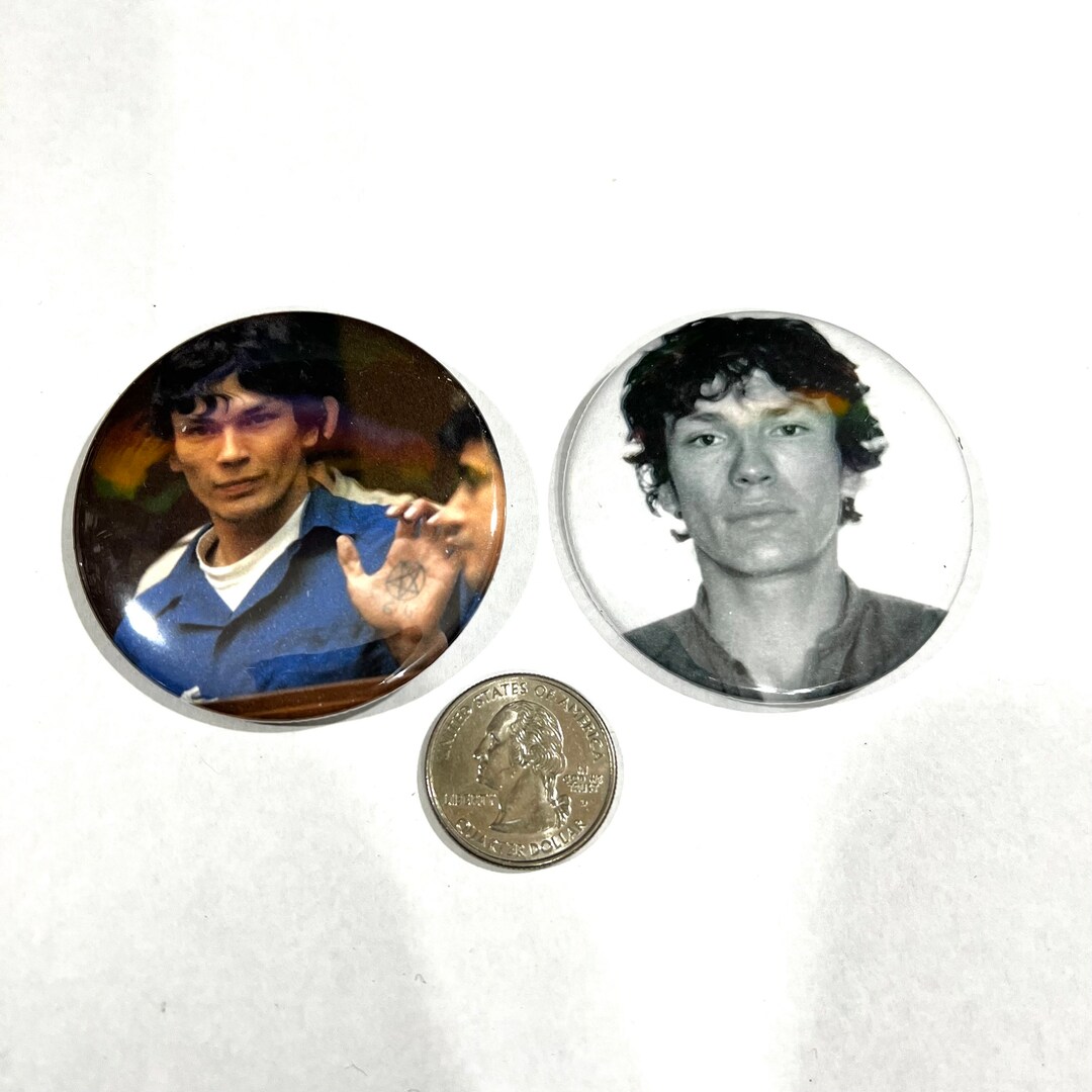 Richard Ramirez Pin Back/ Button Set 2.25 - Etsy