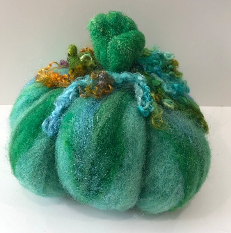 Needle Felted Autumn Pumpkin - Etsy