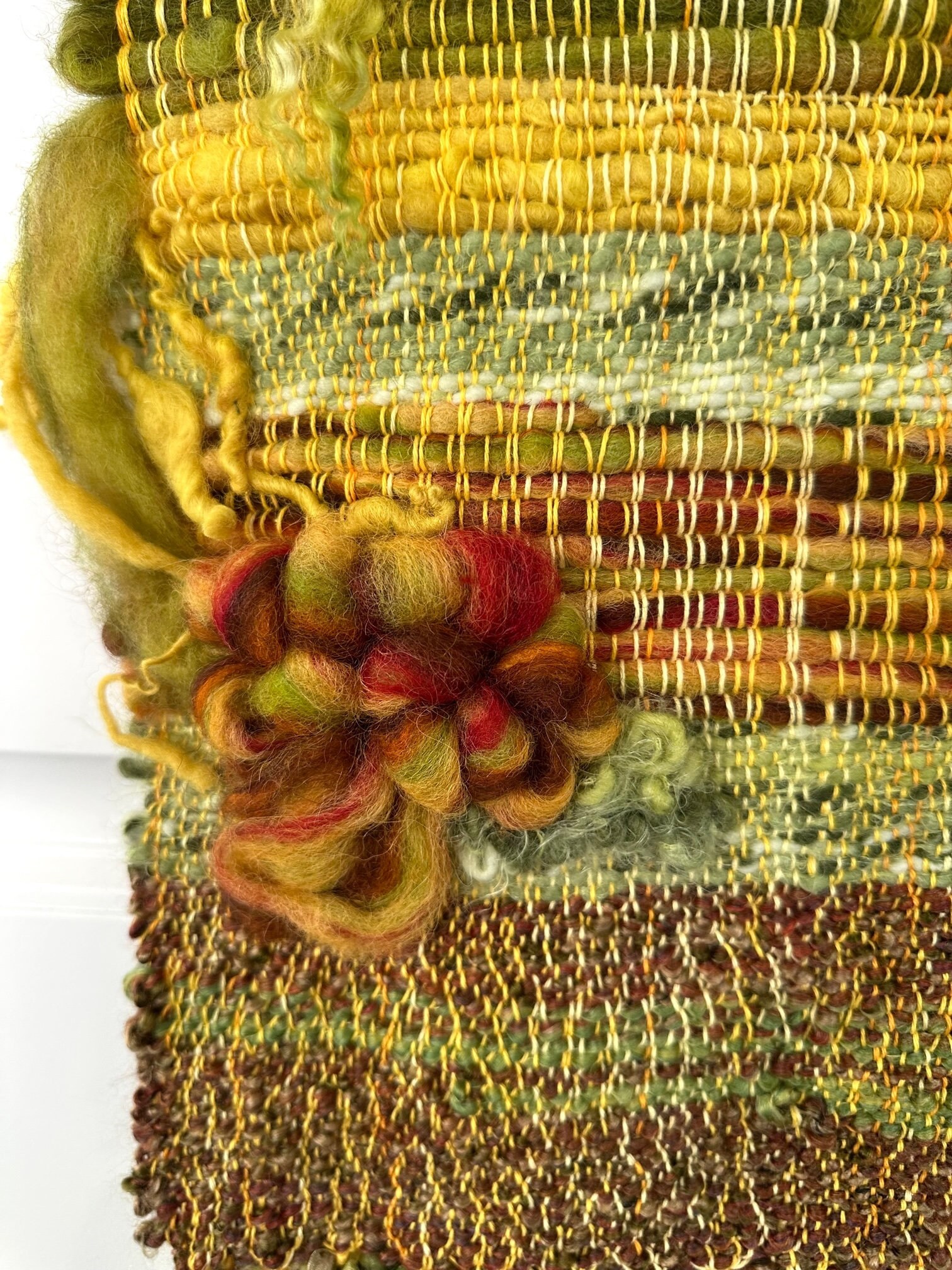 Woven Wall Hanging "woodland Moss" - Etsy