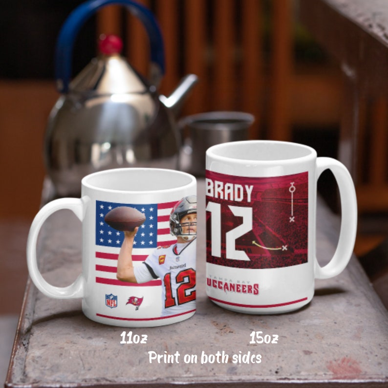 Tom Brady Mug | Football Fan Mug | Legend Player Tom Brady | Tom Brady ...