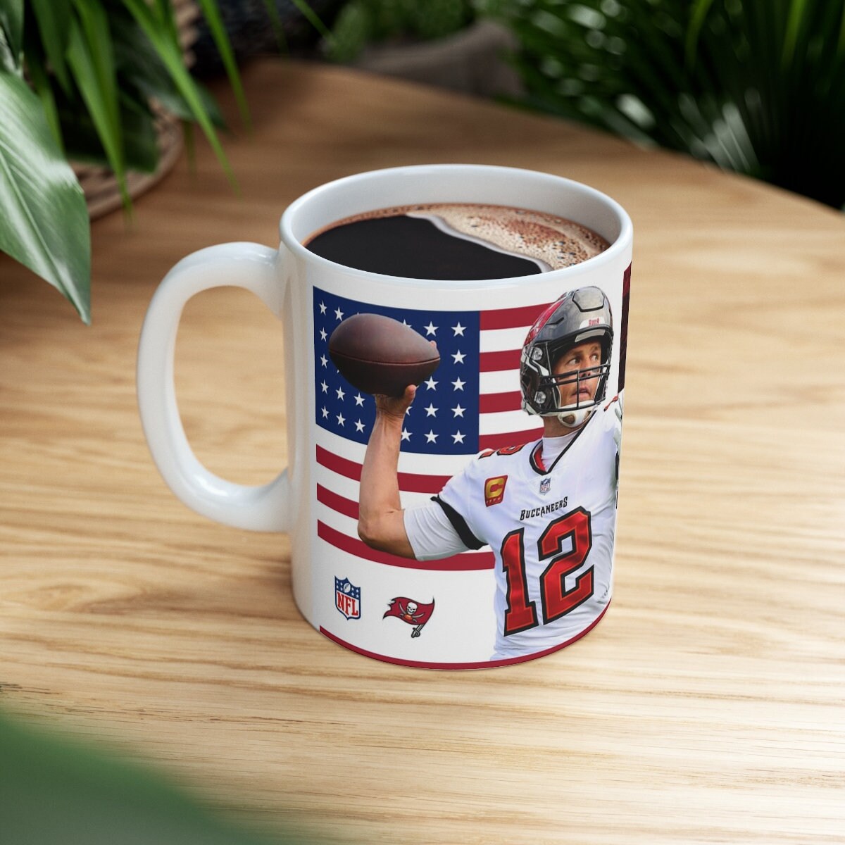 Tom Brady Mug | Football Fan Mug | Legend Player Tom Brady | Tom Brady ...