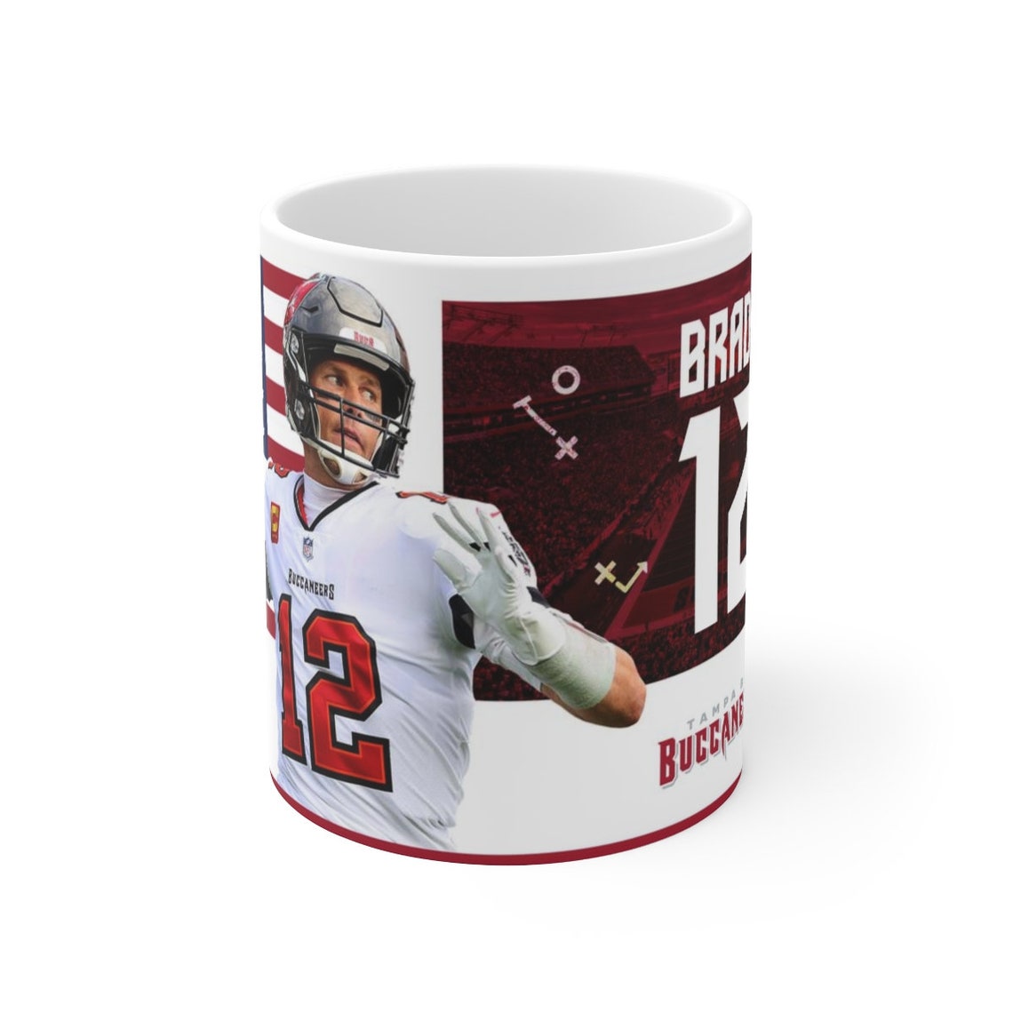 Tom Brady Mug | Football Fan Mug | Legend Player Tom Brady | Tom Brady ...