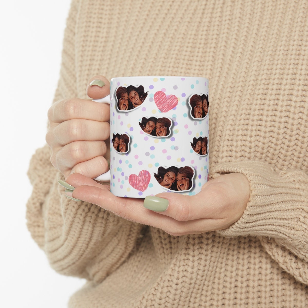Personalized Mug Animated Personalized Mug Friendship - Etsy