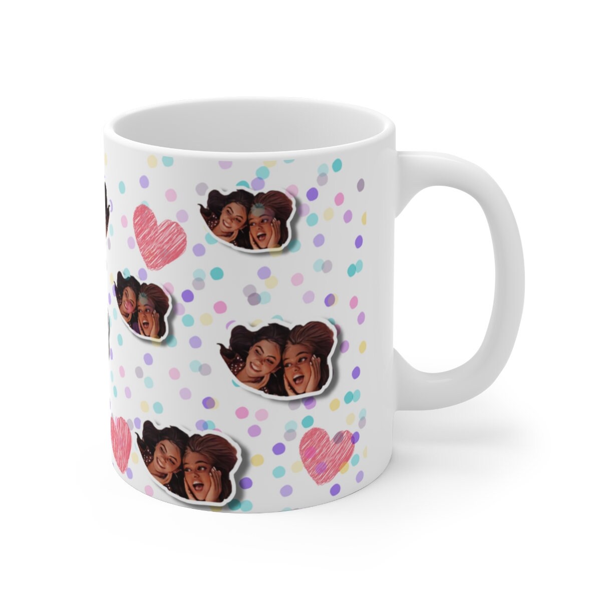 Personalized Mug Animated Personalized Mug Friendship, Pet, Relationship Memory Mug - Etsy