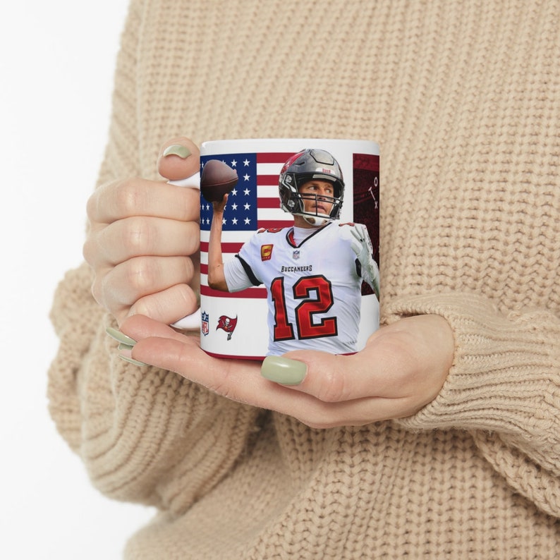 Tom Brady Mug | Football Fan Mug | Legend Player Tom Brady | Tom Brady ...