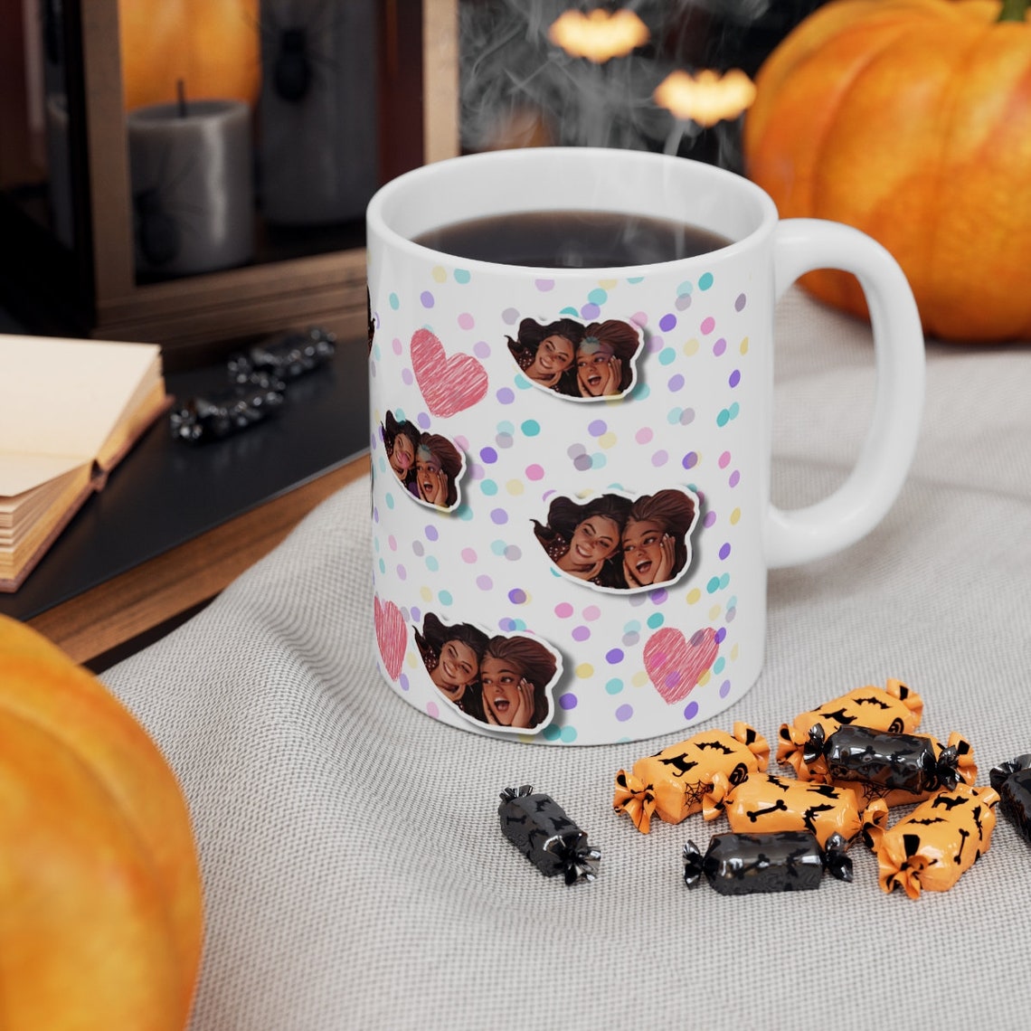 Personalized Mug Animated Personalized Mug Friendship - Etsy