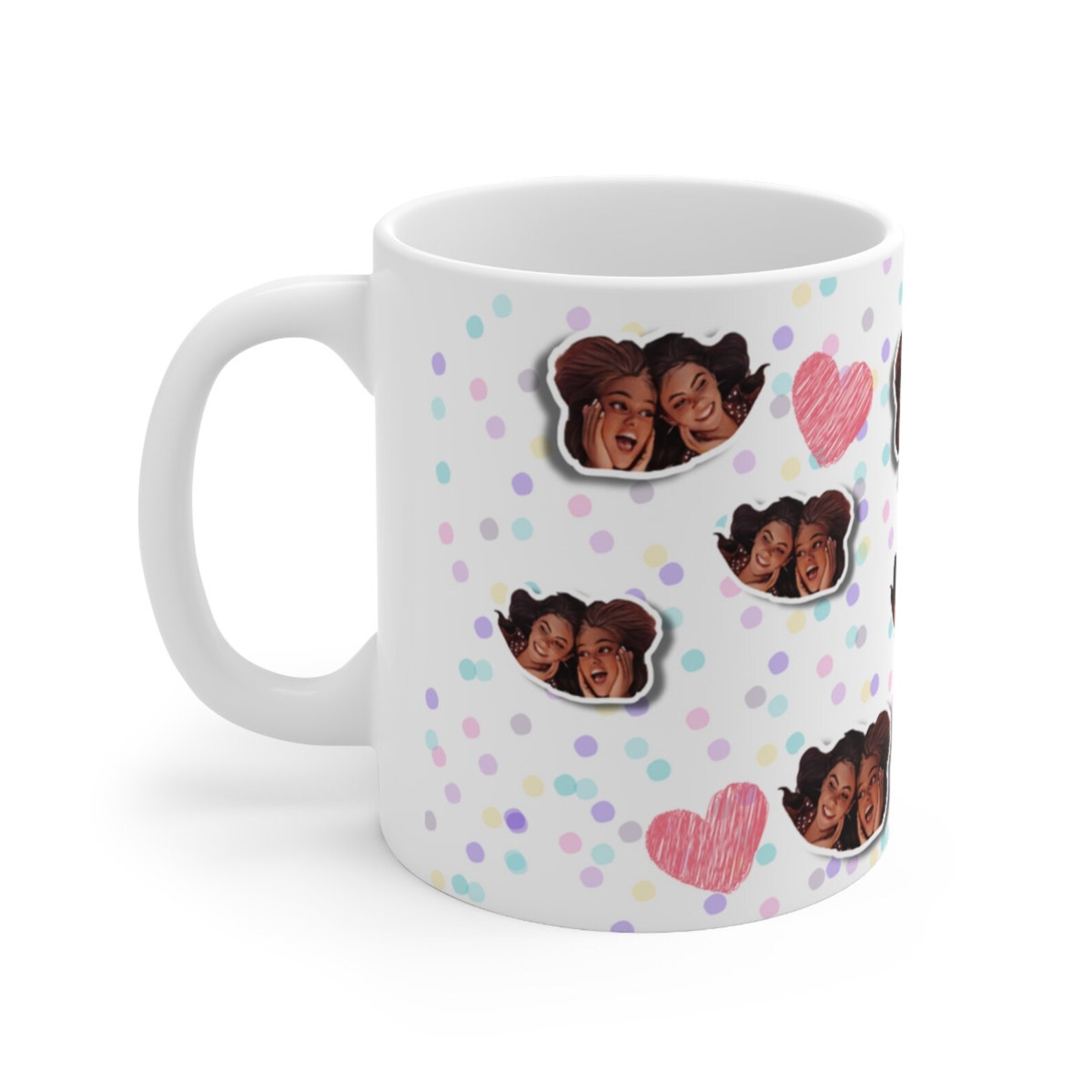 Personalized Mug Animated Personalized Mug Friendship, Pet, Relationship Memory Mug - Etsy