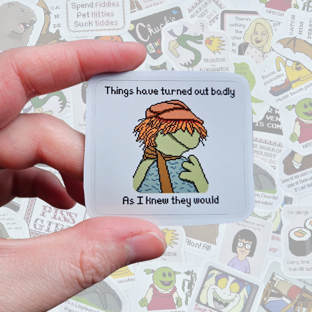 Fraggle Rock Boober | Things Have Turned Out Badly | Die-cut Vinyl ...