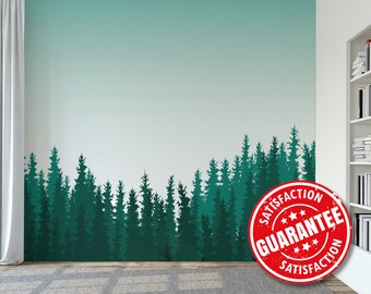 Cowboy / Western Wall Mural, Peel and Stick Removable Vinyl Wallpaper ...