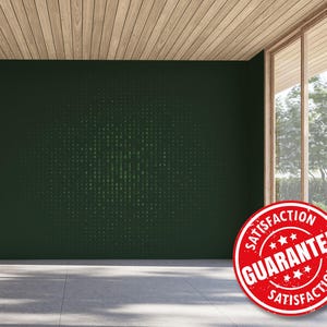 Matrix Inspired Coding Mural Wallpaper / Digital Code Large Wall Mural ...