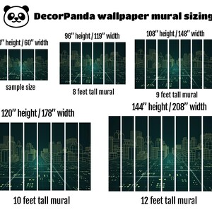 Gaming City / Matrix Mural Wallpaper, Large Wall Mural Removable Peel ...