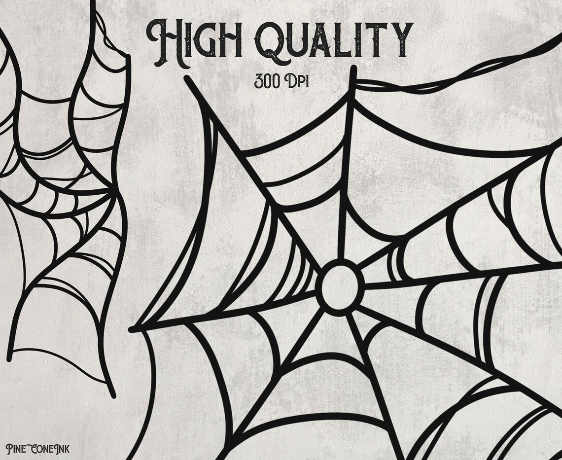 Spider Web SVG Bundle Halloween SVG Bundle Spider Web Cut - Etsy