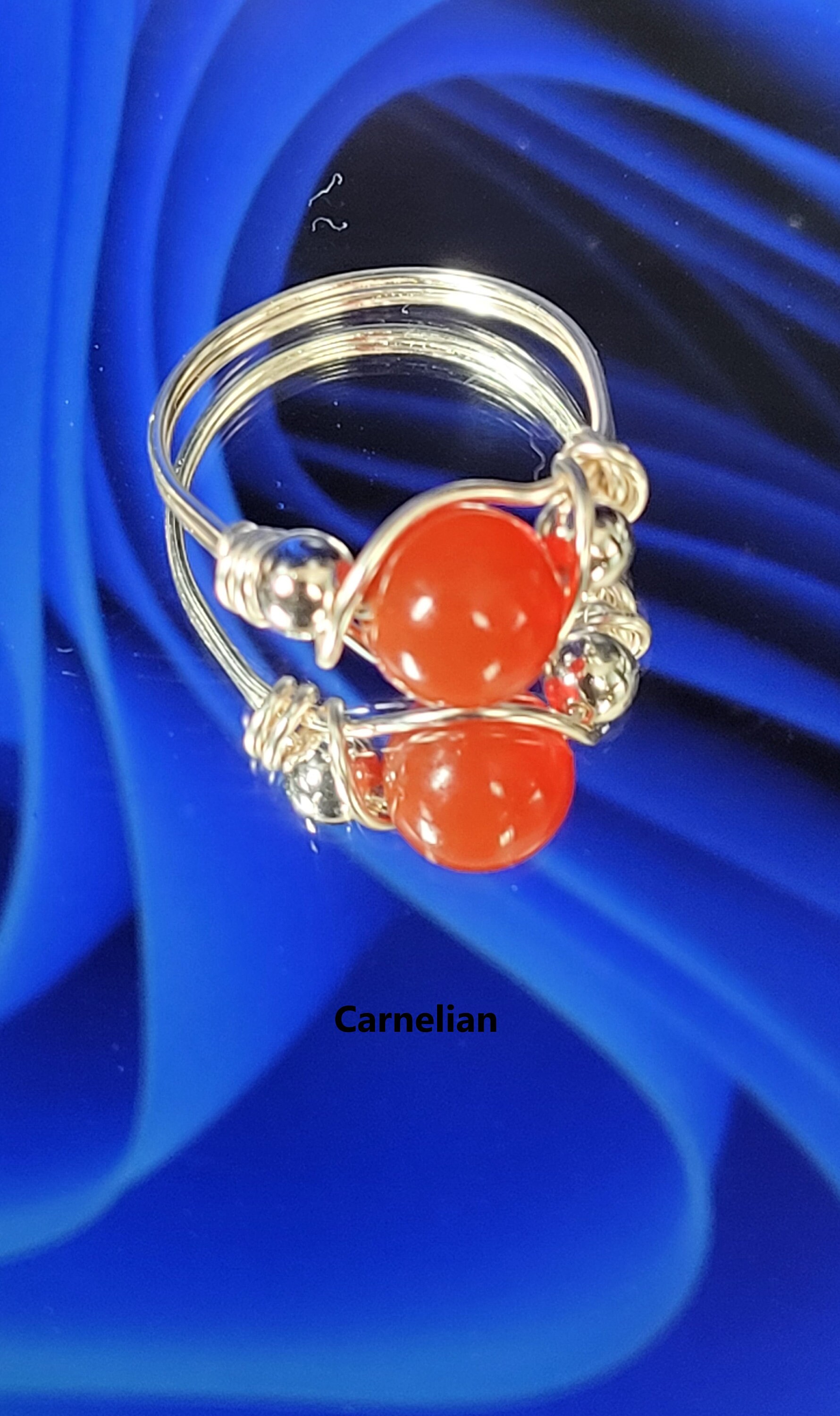 Wire Wrapped Summer Rings - Etsy