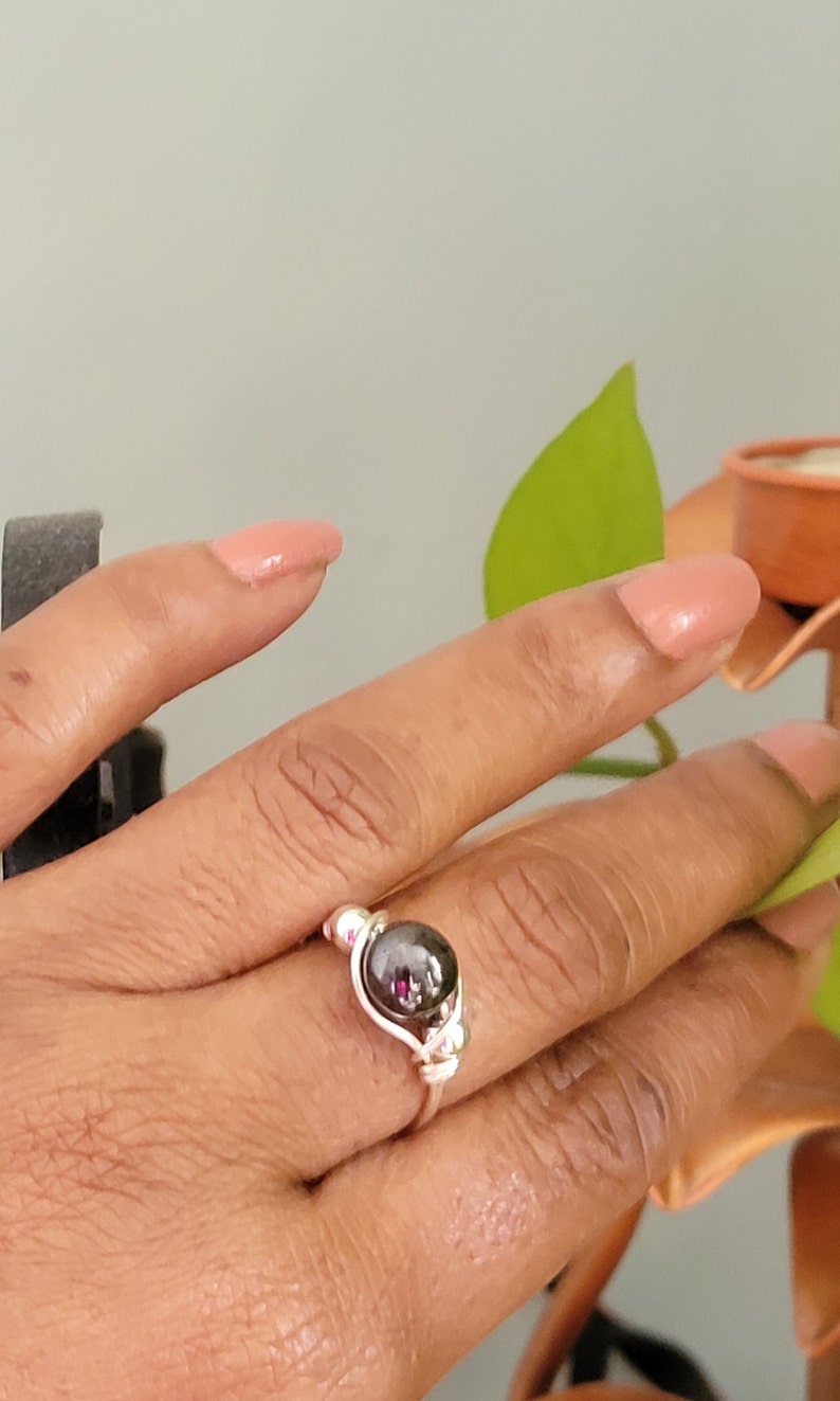 Wire Wrapped Summer Rings - Etsy