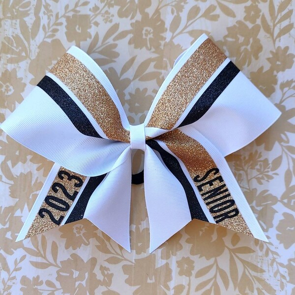 Gold Cheer Bow - Etsy