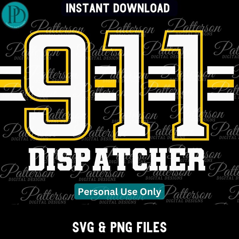 911 Dispatcher Svg - Etsy