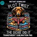 Funny Dachshund Clip Art Doxie Mom PNG for Reader Transparent Graphic ...