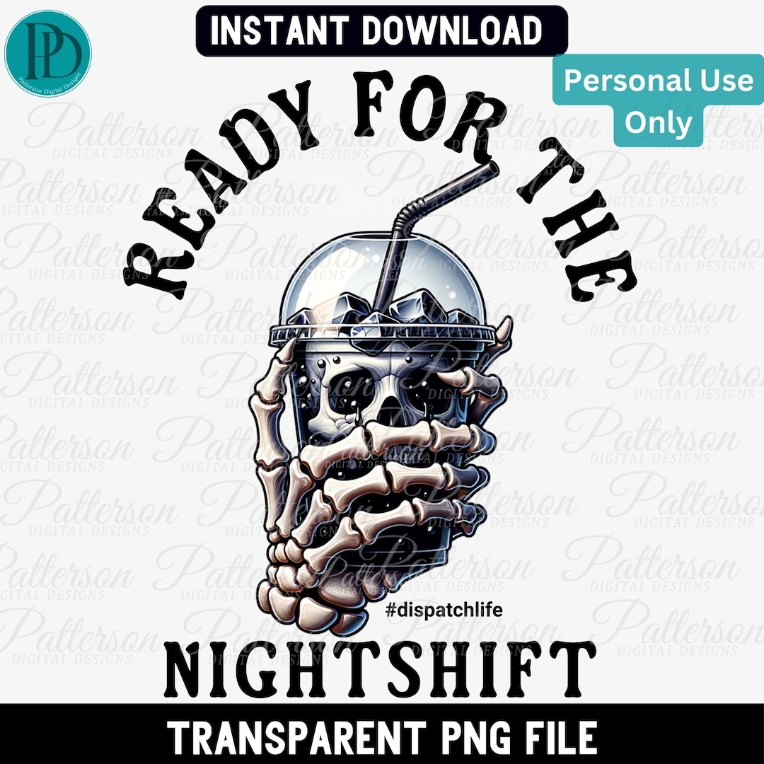 Funny 911 Dispatcher Halloween Skeleton PNG Thin Gold Line Operator ...