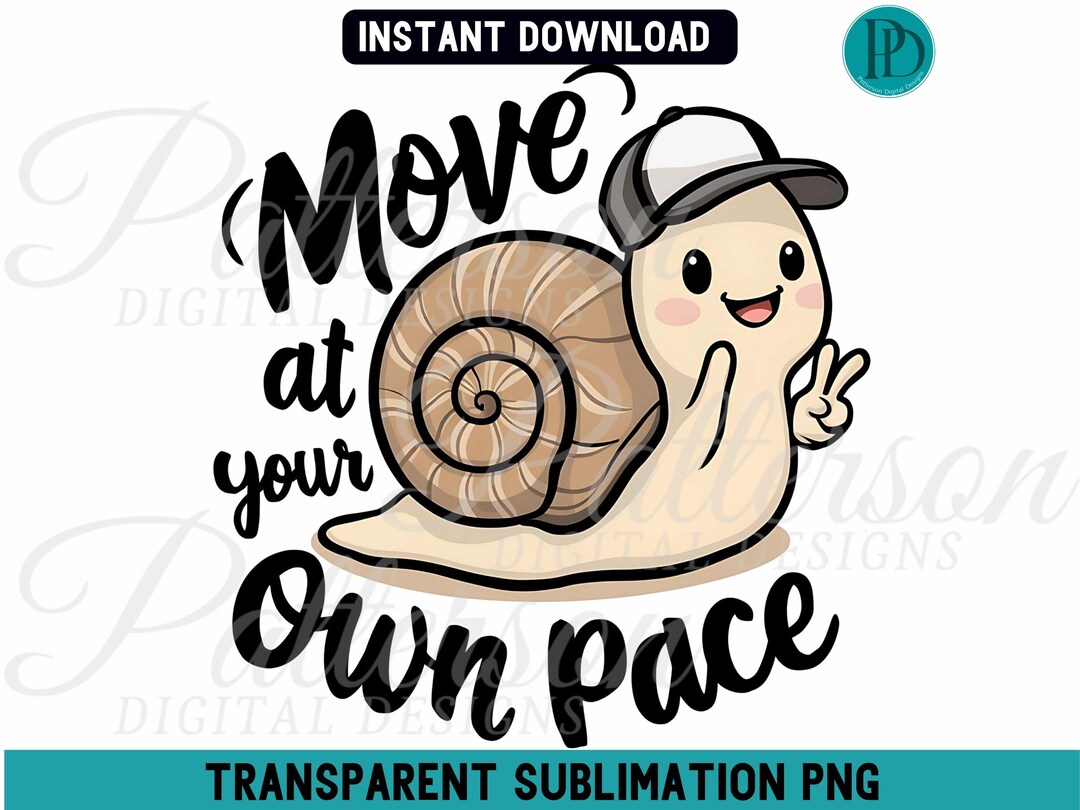 Funny Move at Your Own Pace Transparent PNG, Cute Snail Clipart ...