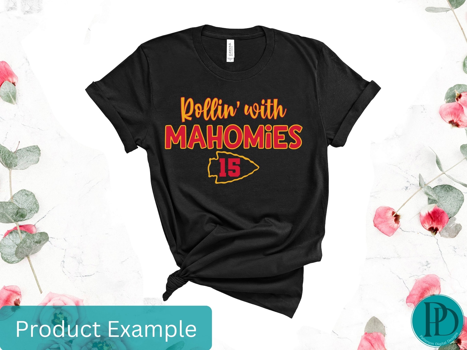 Kansas City Patrick Mahomes Print SVG Rollin With Mahomies - Etsy