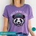 Smoking Panda Clipart Weed Graphic Cannabis PNG Panda Lover Sublimation ...