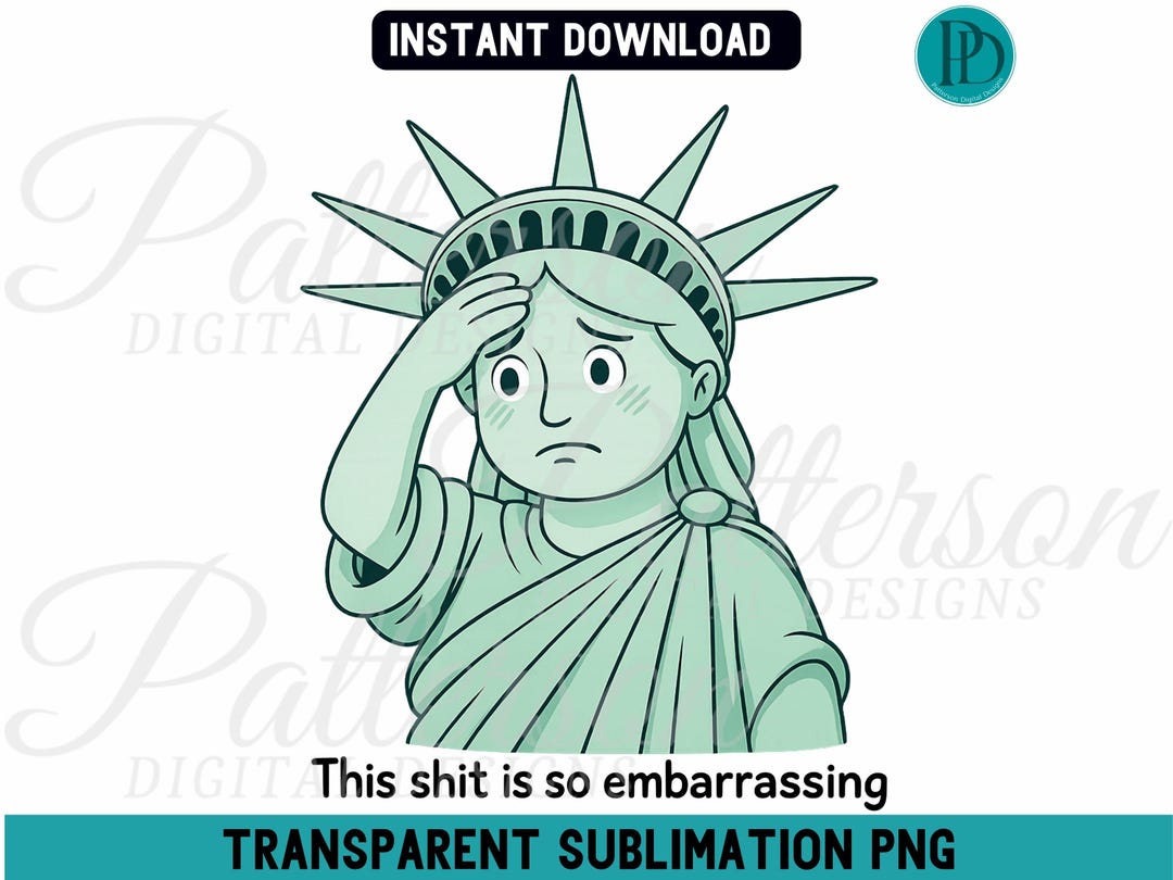 Anti-trump Statue of Liberty PNG, Parody Anti Republican Clipart ...